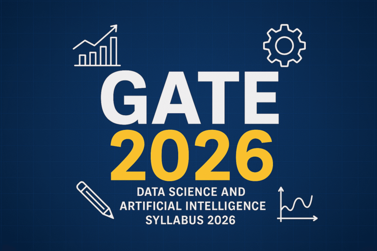 GATE 2026 Data Science & AI Syllabus (Official PDF) + Topic Weightage